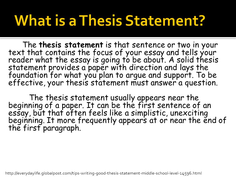 Thesis Statement: An Ultimate Guide on How to Write it Good - How long ... Thesis Statement: An Ultimate Guide on How to Write it Good - How long ...